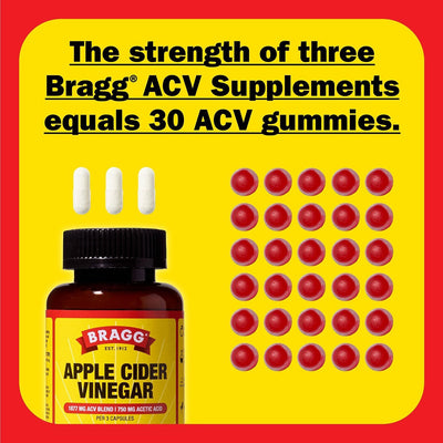 ACV Supplement – Daily Health & Wellness Support | Bragg® ACV Supplements
