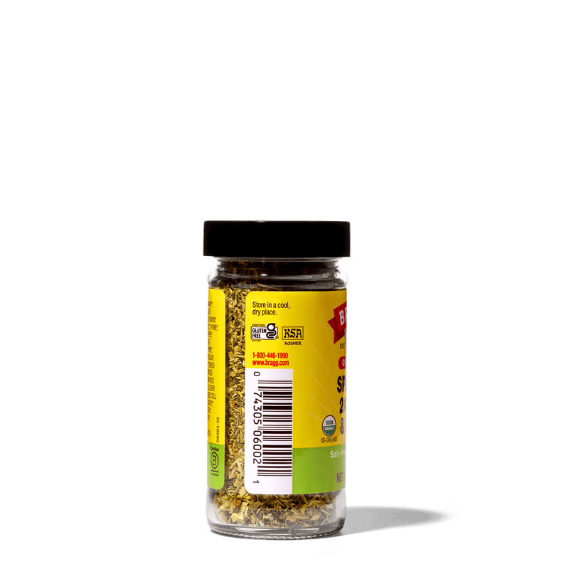 Organic Sprinkle Seasoning – Herb Blend Perfection | Bragg