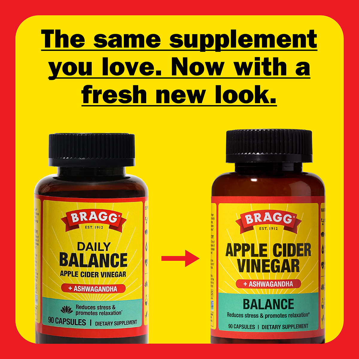 Daily Balance Supplement – Support Gut Health Daily | Bragg